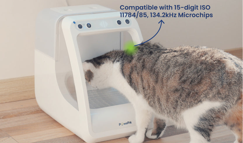 PawsPik® Automatic Microchip RFID Pet Feeder